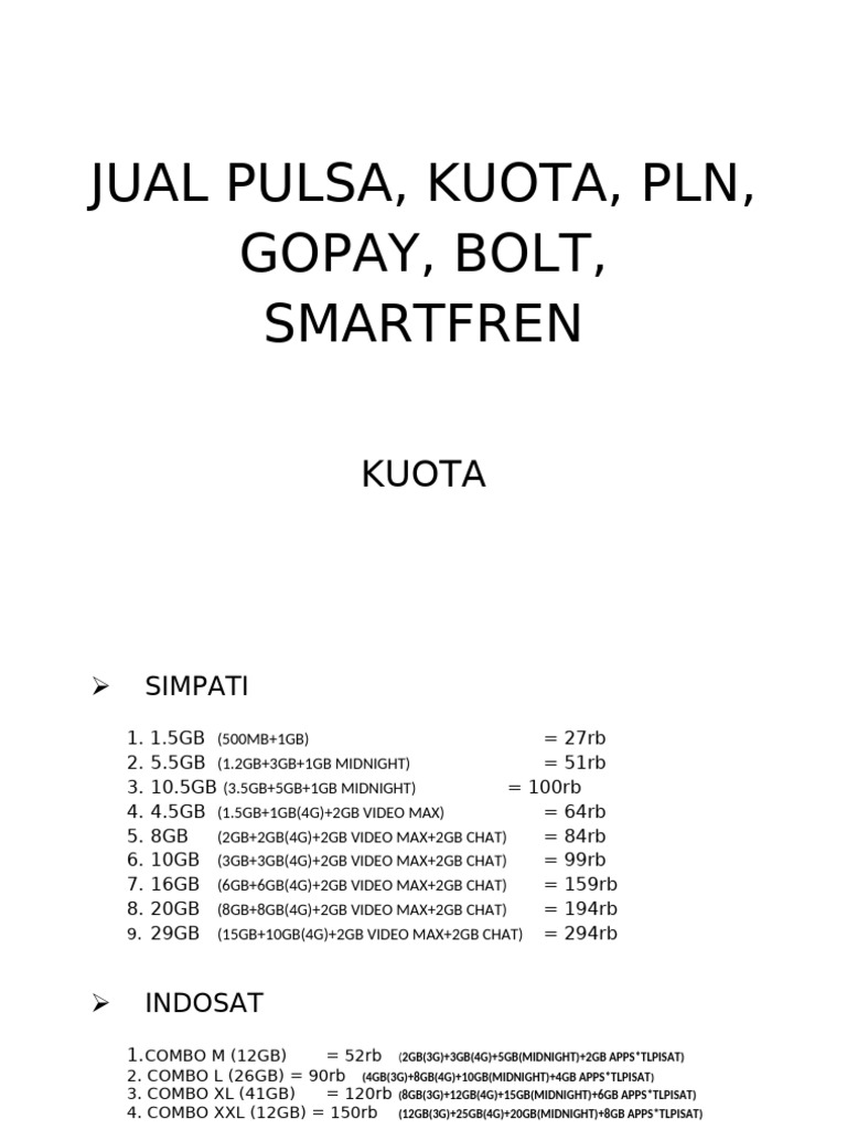 Jual Pulsa | PDF