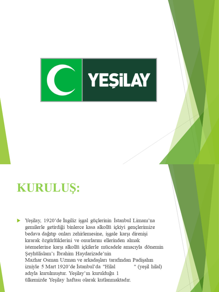 Yesilay | PDF