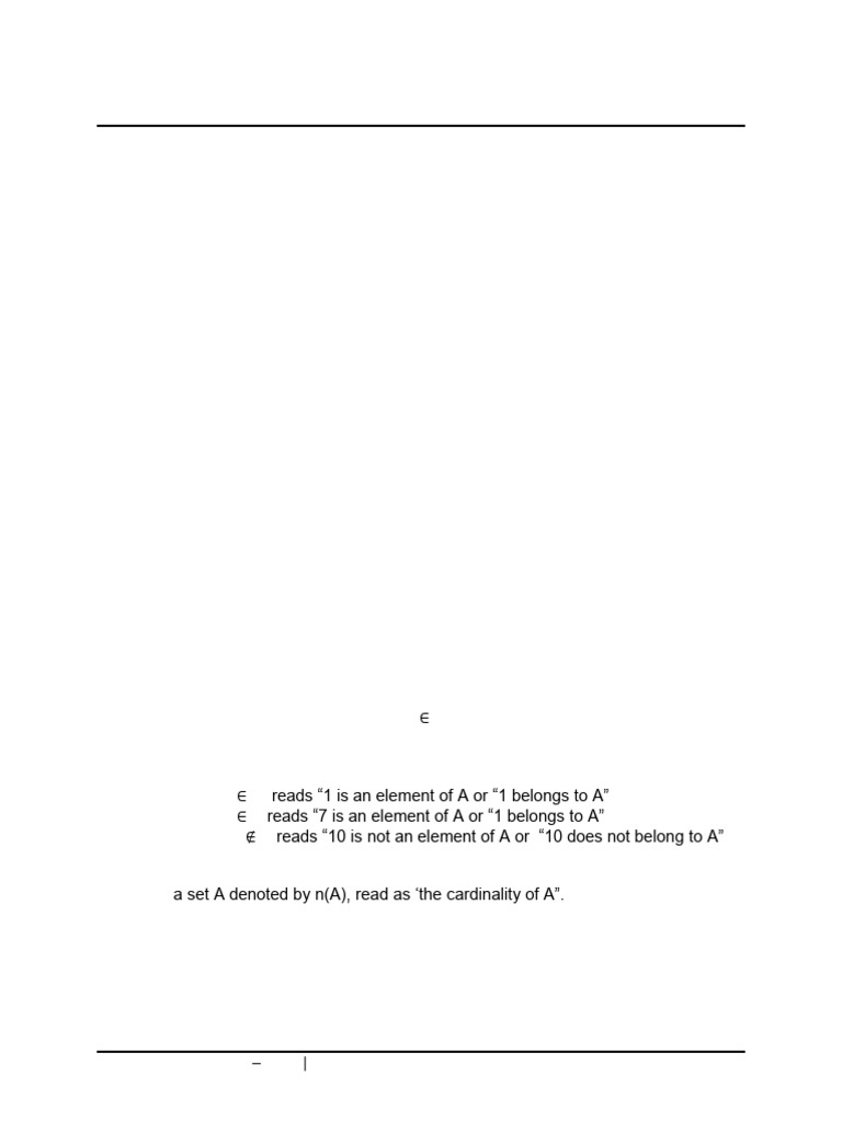 MMW Module 2 - Sets | PDF