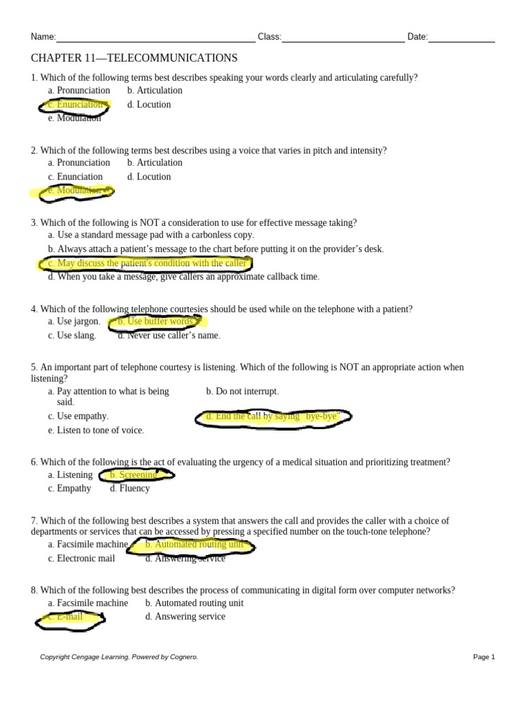 Chapter 11 Telecommunications | PDF