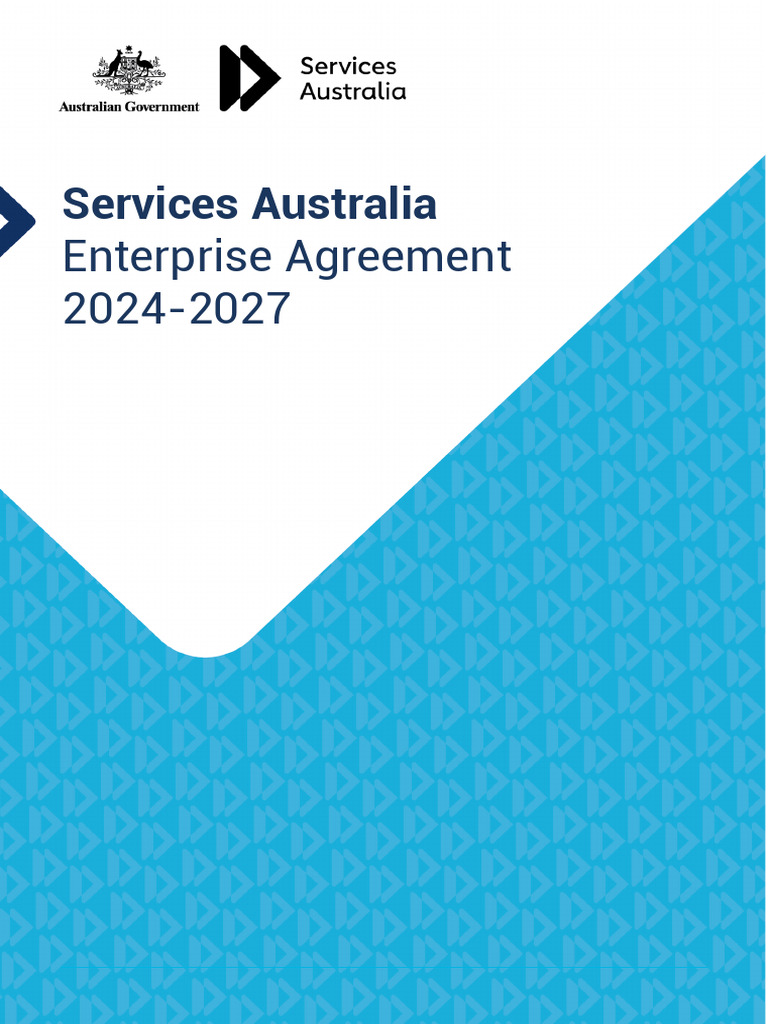 Services Australia Agreement 2024 2027 | PDF