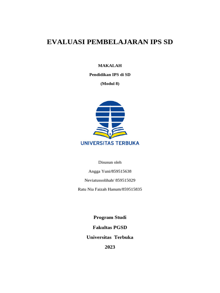 Makalah Ips | PDF