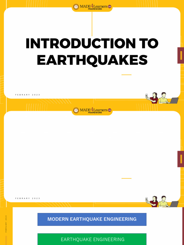 Introduction To Earthquakes | PDF