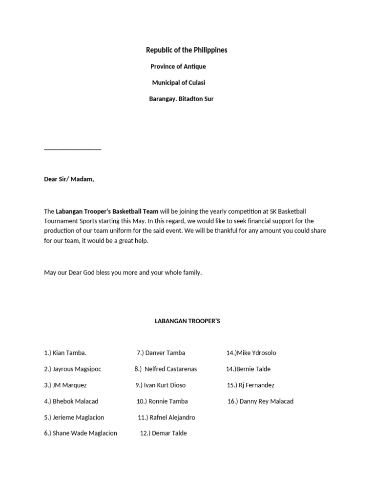 Solicitation Form | PDF