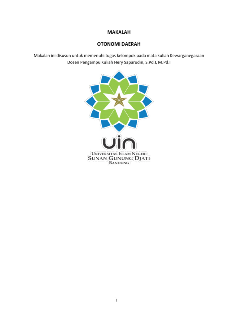 Kel 11 Dan 12 .Otonomi Daerah - Kewarganegaraan | PDF