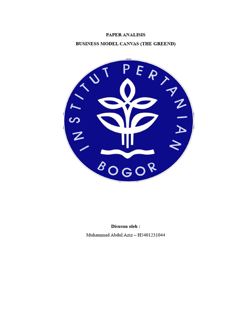 The Greend - BMCC GB 16 | PDF