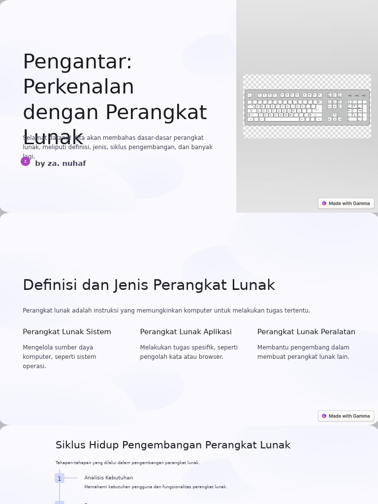 Pengantar Perkenalan Dengan Perangkat Lunak | PDF