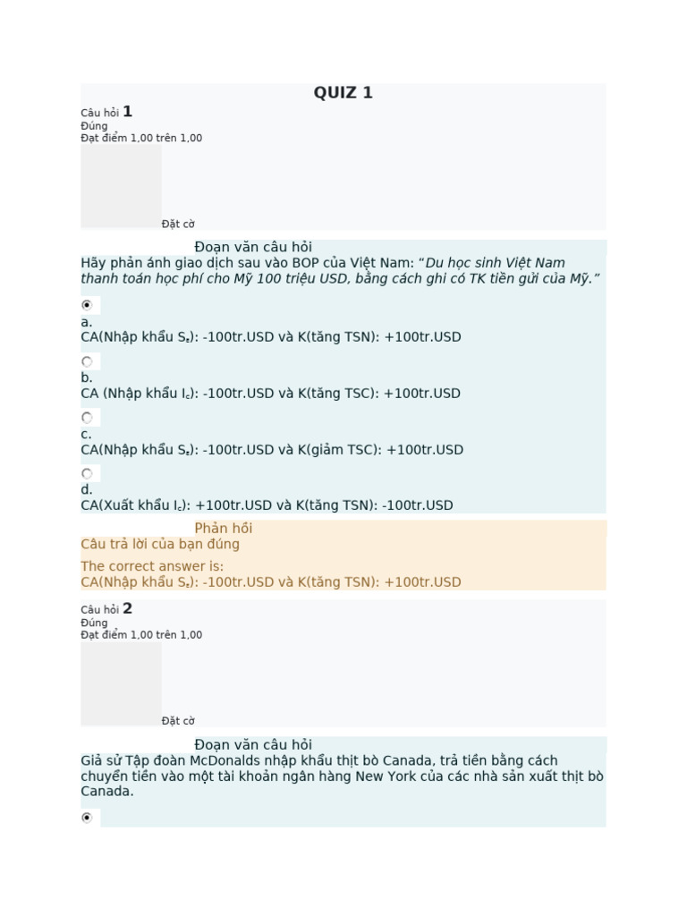 LÝ THUYẾT TCQT | PDF