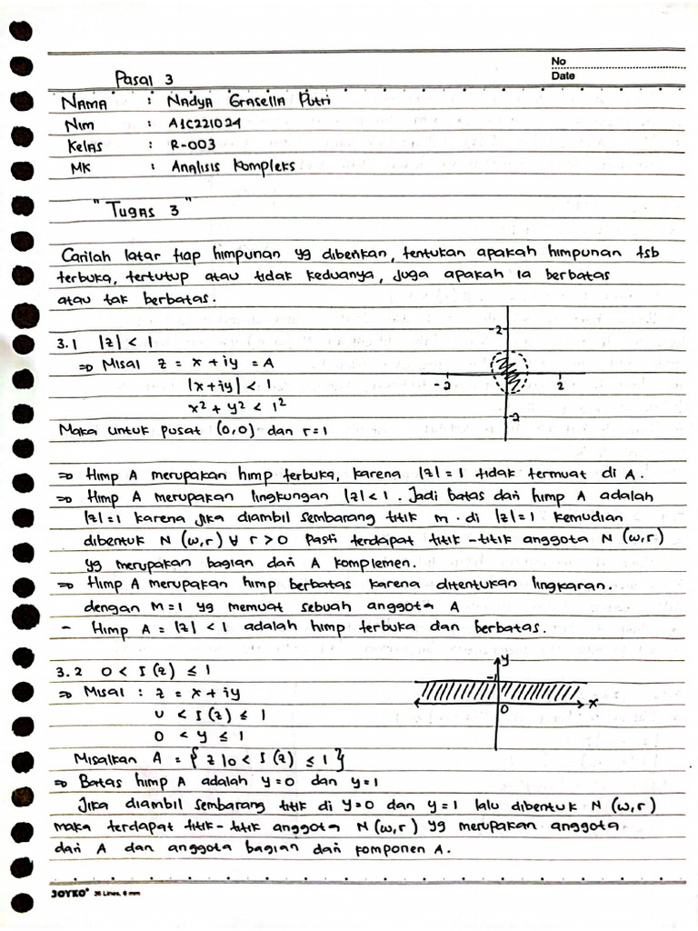 A1C221024 - Nadya Grasella Putri - R003 - Tugas 3 | PDF