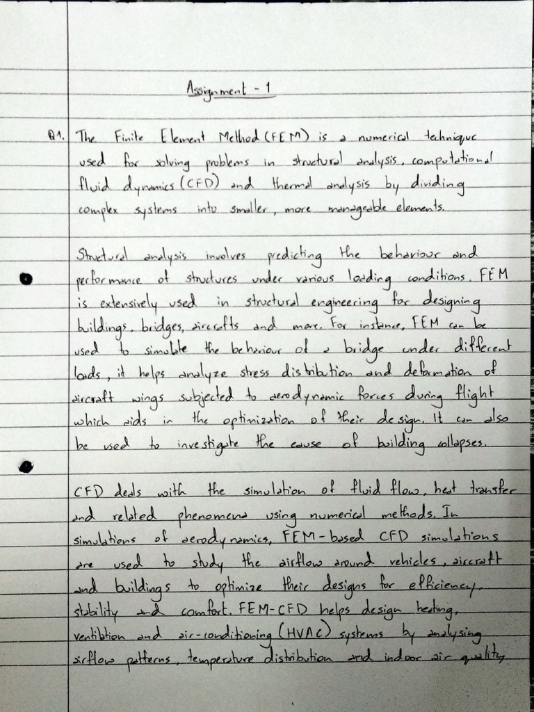 Assignment 1 - Mech | PDF