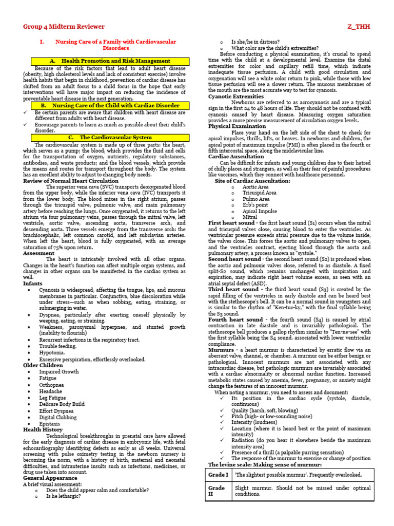 Group-4-Midterm-Reviewer-Maternal | PDF