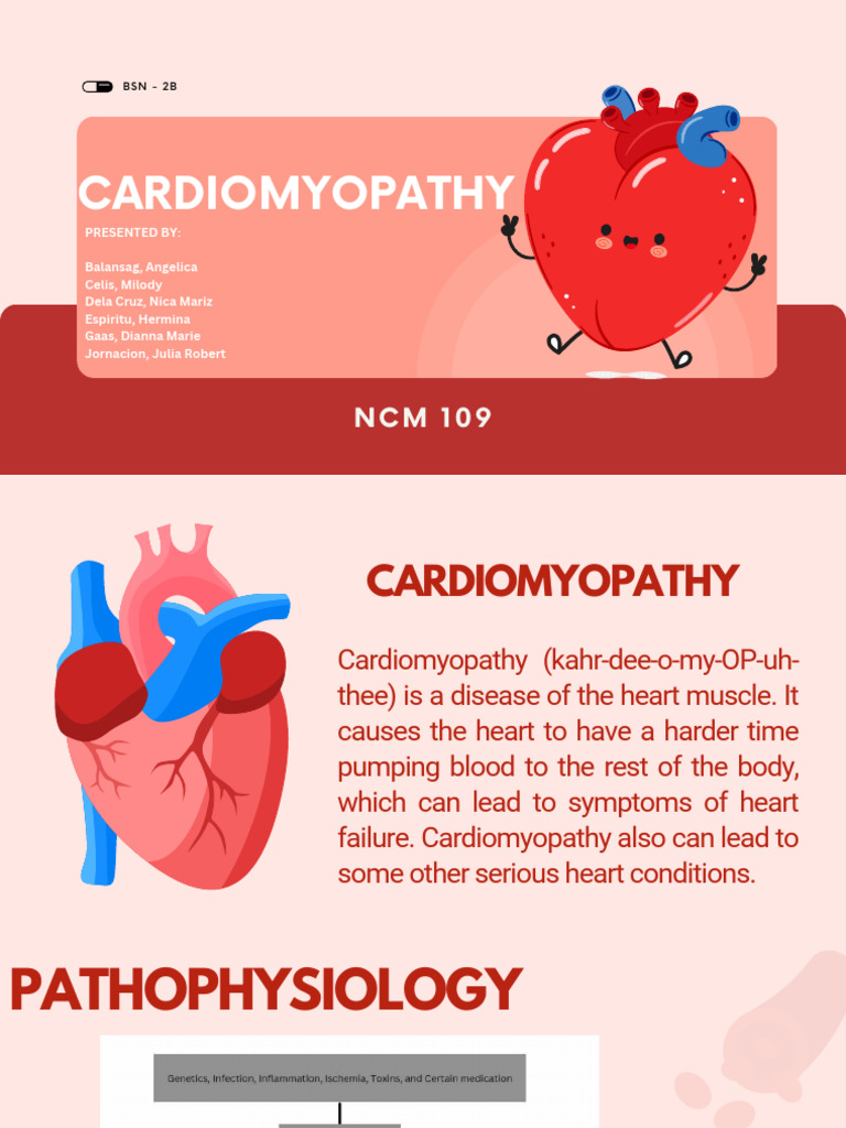 Cardiomyopathy | PDF