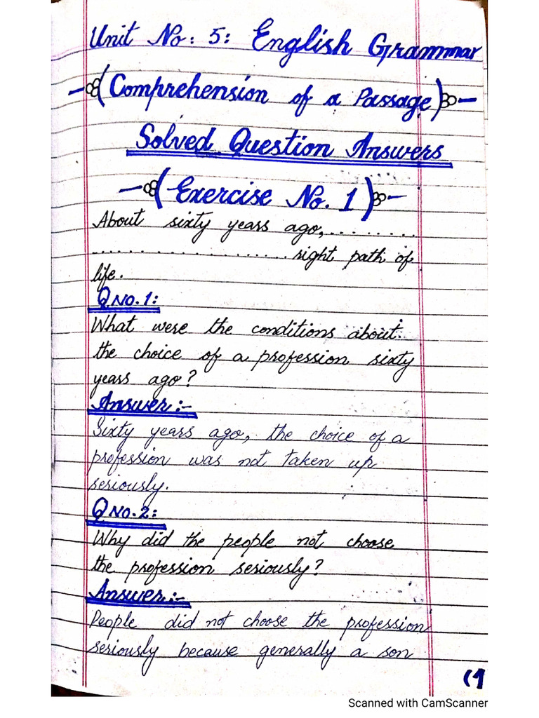 Engb Notes Class9 | PDF