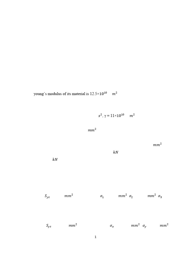 Tutorial sheet-1 | PDF