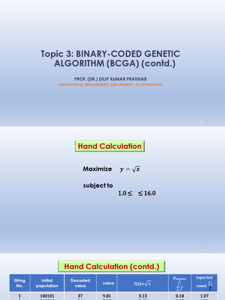 ppt4 Optimization 2 | PDF