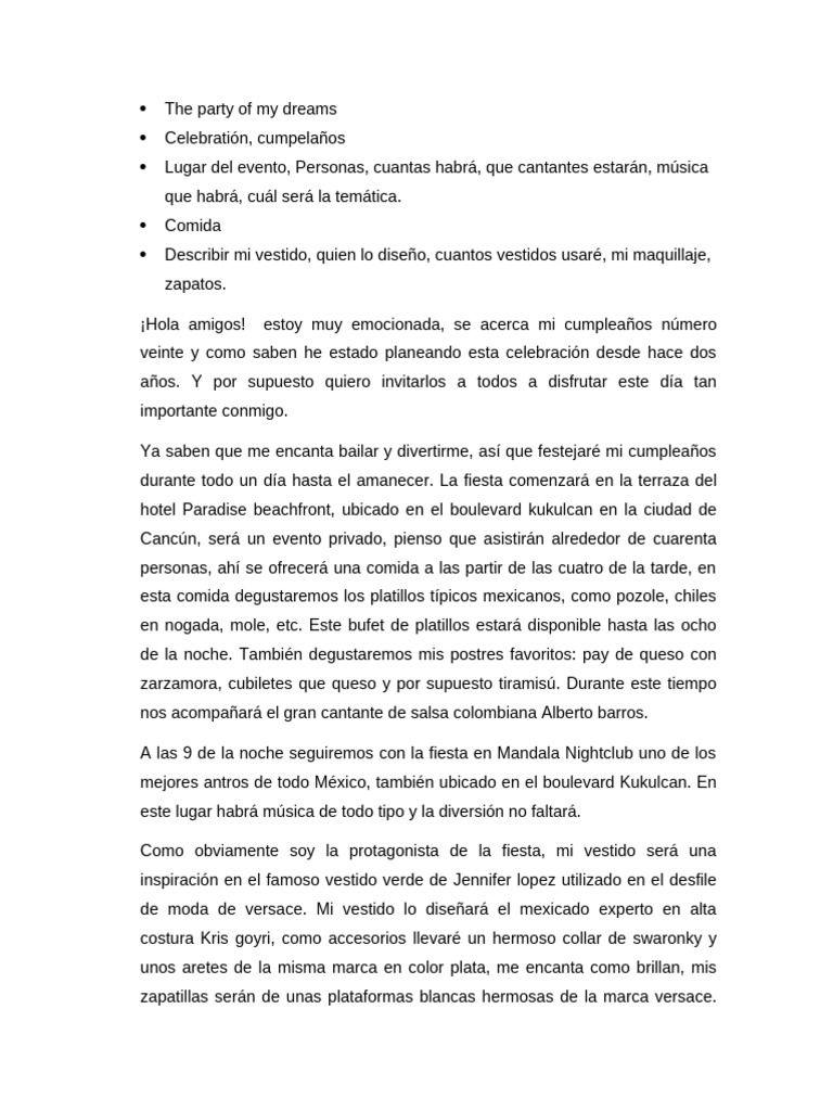 Proyecto de Ingles | PDF