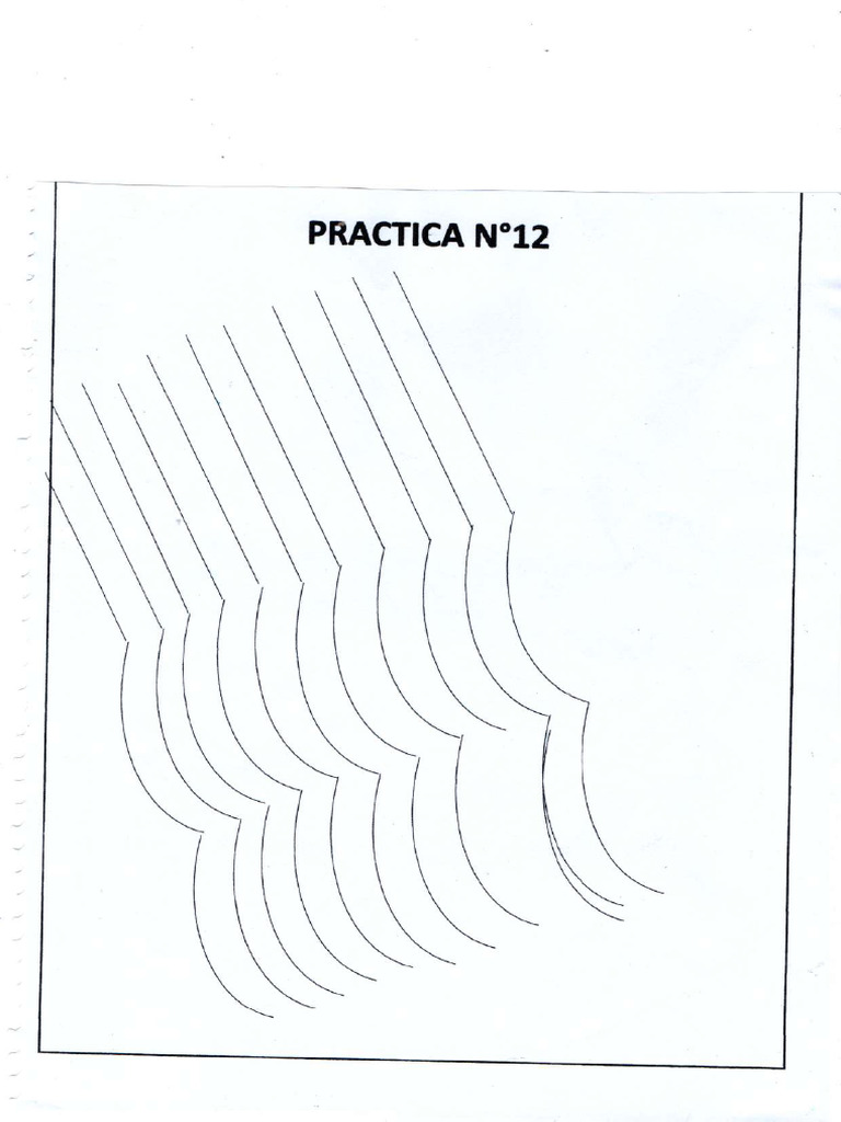 Muestras de Lineas Rectas, Curvas, Mixtas | PDF