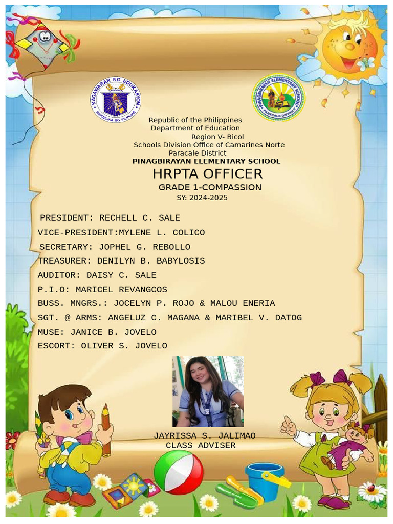 Officers 2024-2025 | PDF