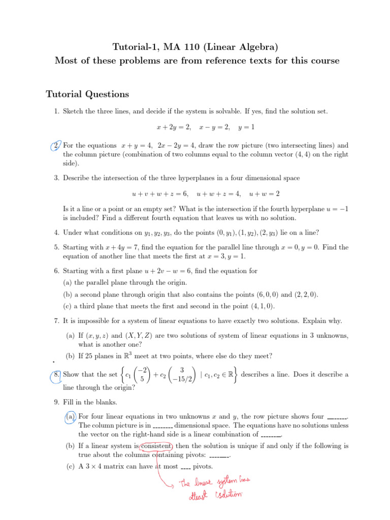 Tutorial 1 | PDF Tutorial 1 | PDF