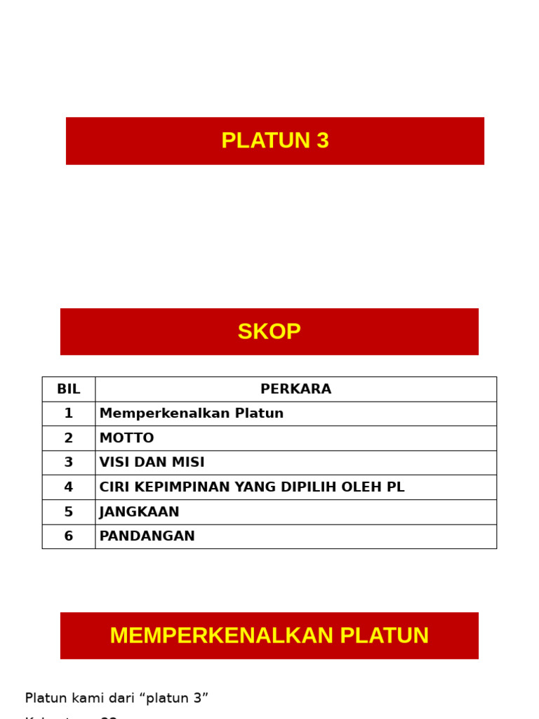 Platun 3 | PDF
