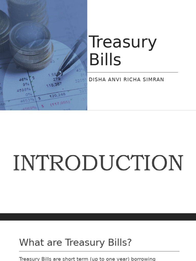 Treasury Bills | PDF