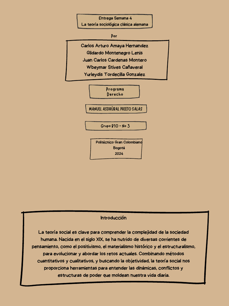 Teoría Sociológica Clásica Alemana | PDF | Positivismo | Historia