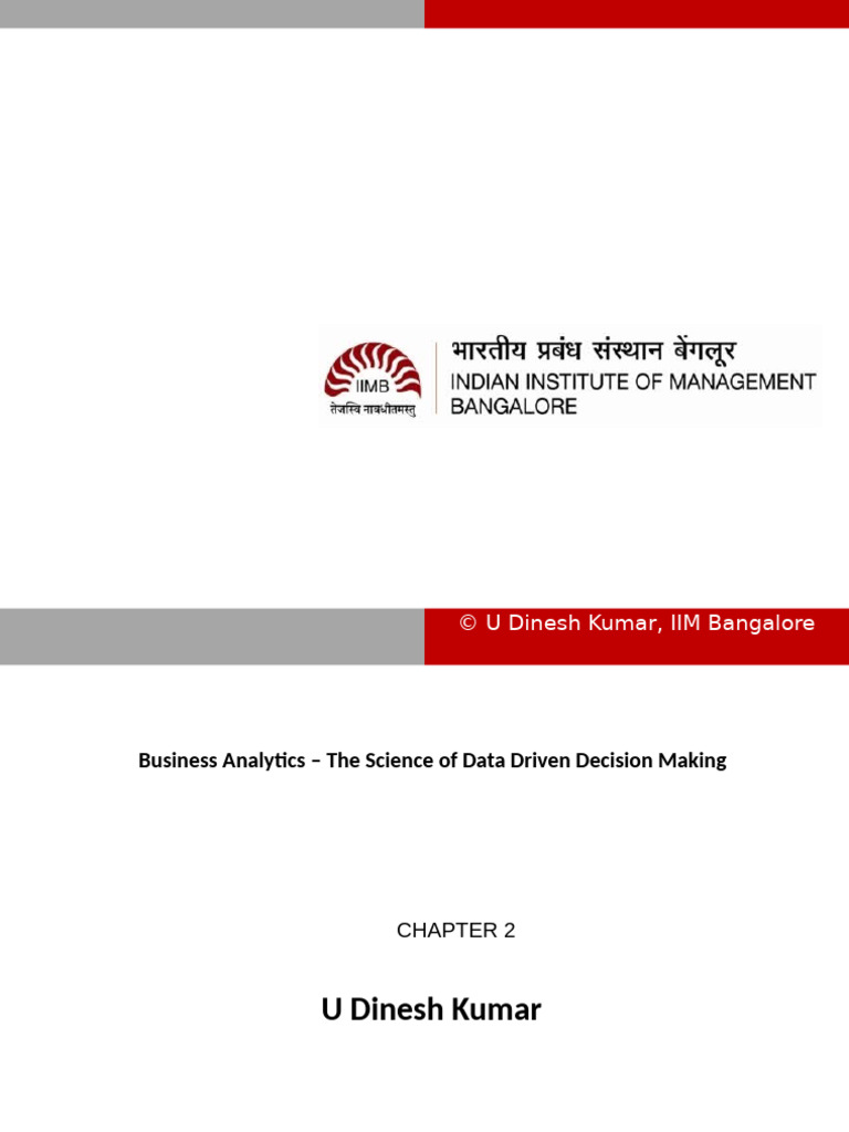 Chapter 2 Descriptive Analytics | PDF Chapter 2 Descriptive Analytics | PDF