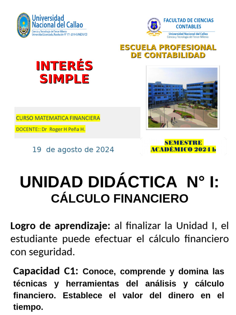 02 Interes Simple | PDF