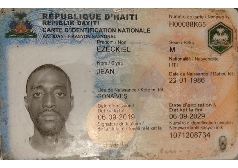 Carte D'identification Nationale | PDF