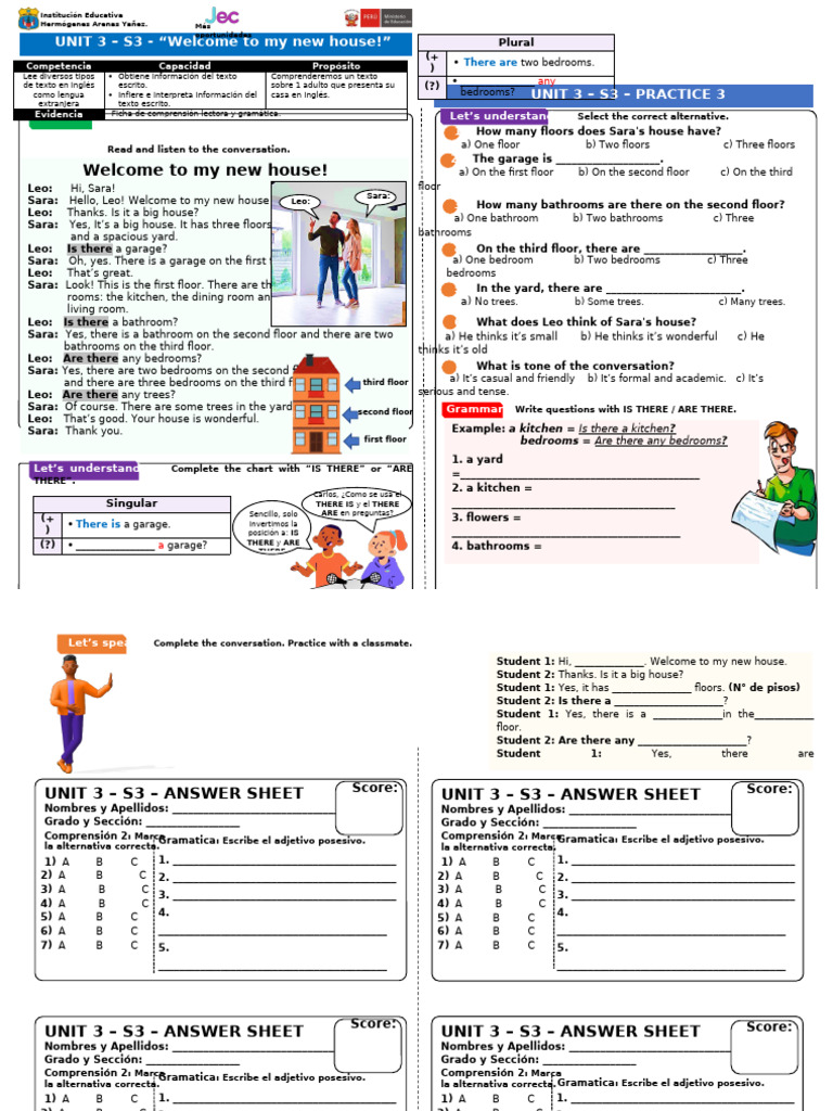 Understanding House Features in English | PDF | Room | Language Arts ...