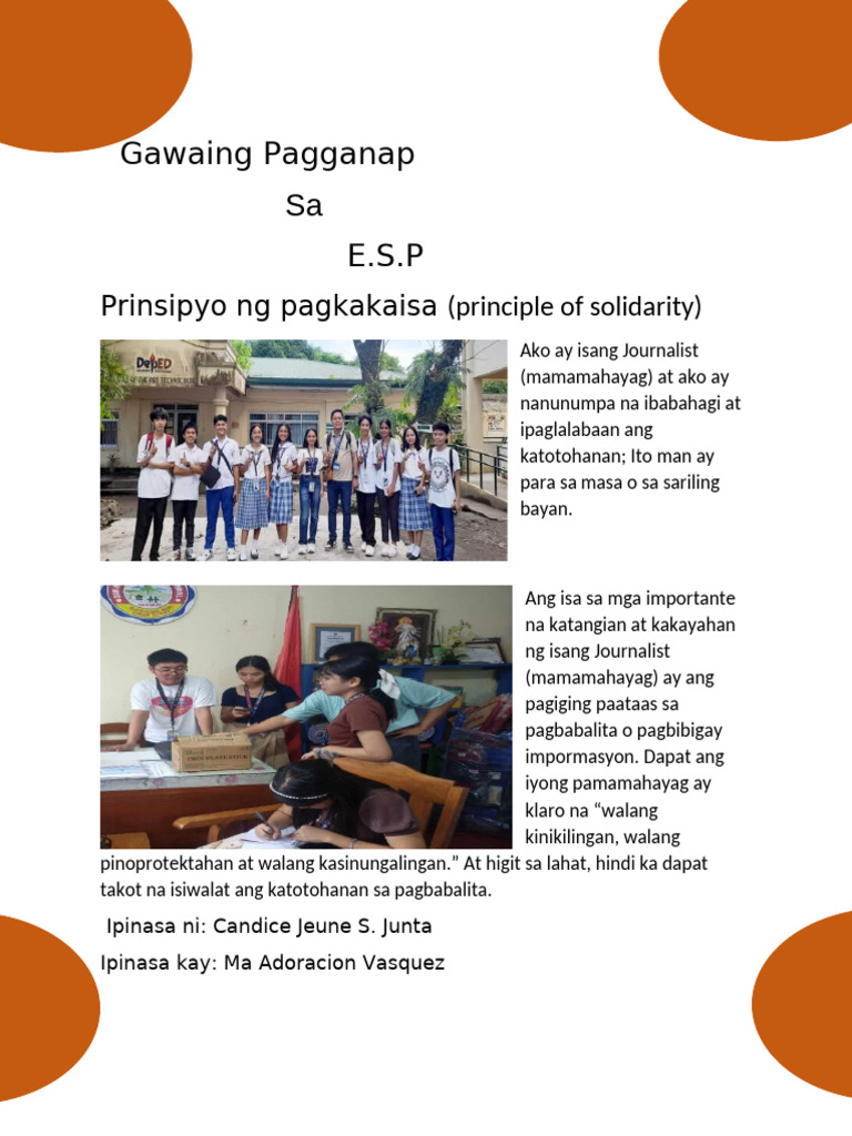 Gawaing Pagganap | PDF