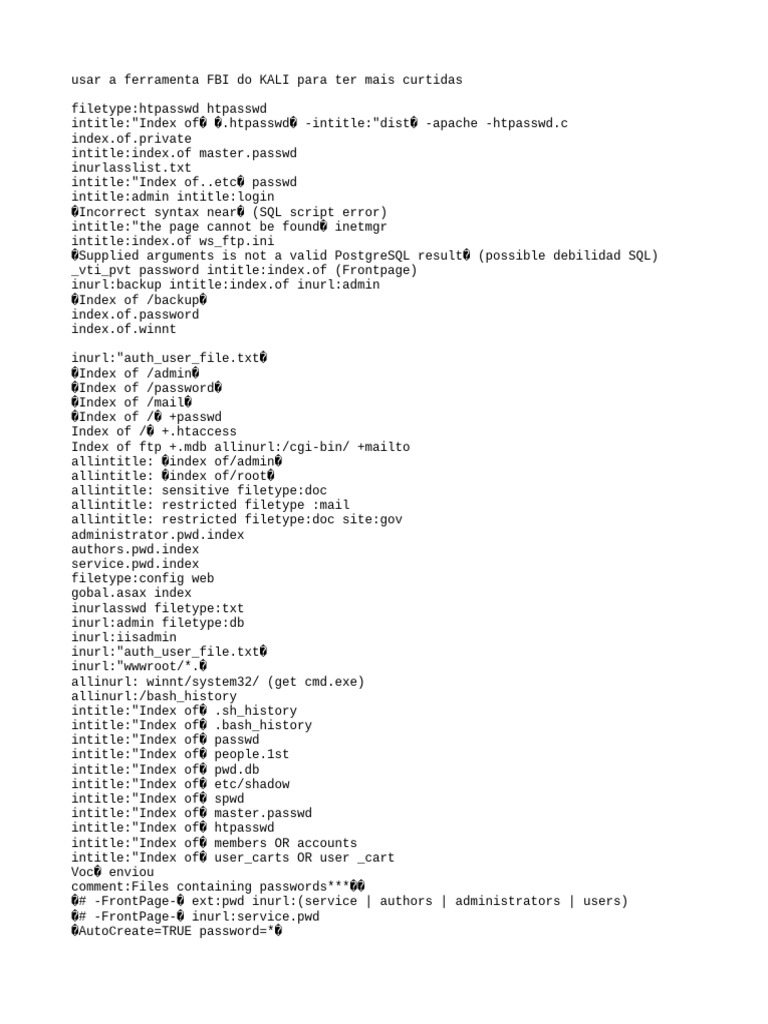 google hacking | PDF