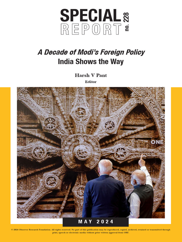 A Decade of India's Foreign Policy - India Shows The Way | PDF