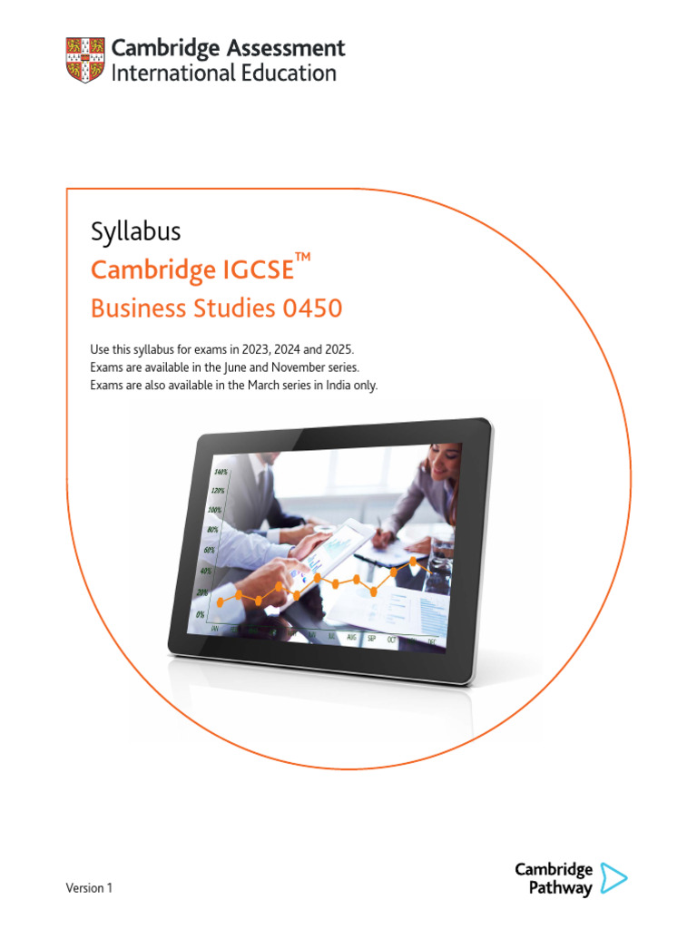 Entire Business Studies Specification | PDF