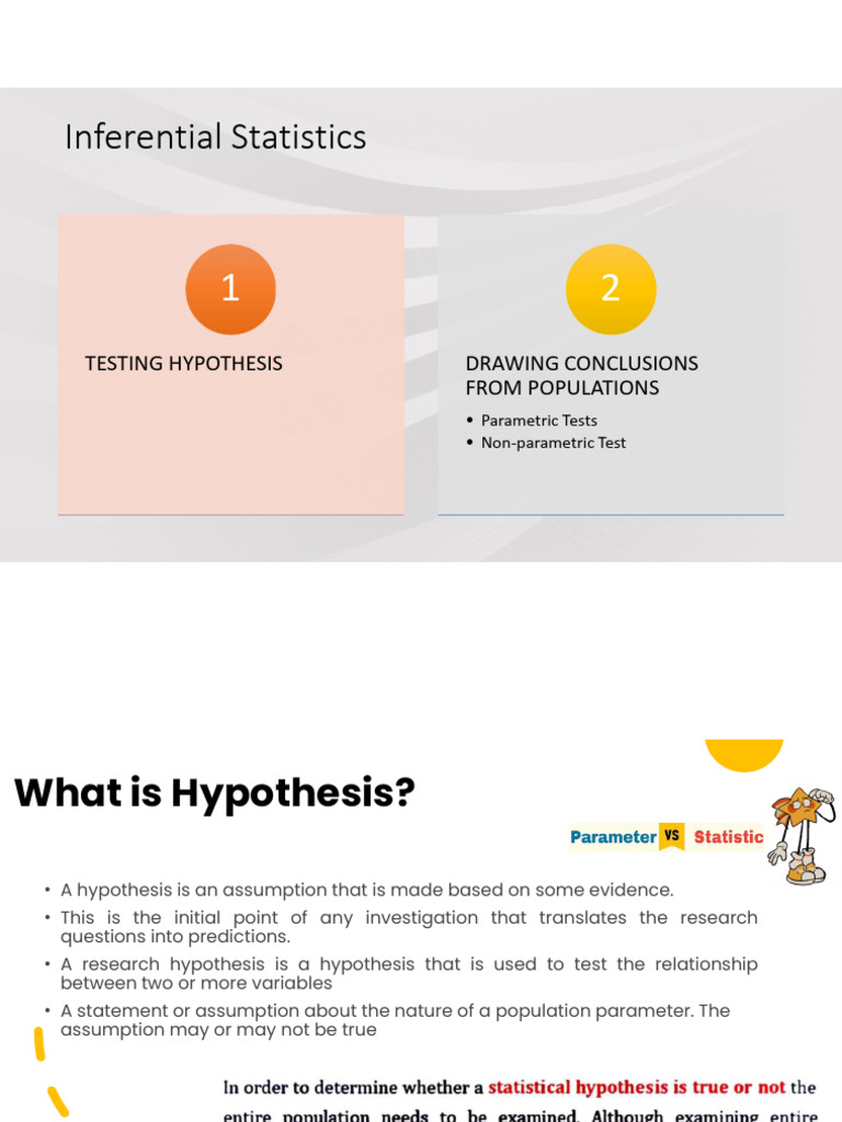 Inferential Statistics 2 | PDF