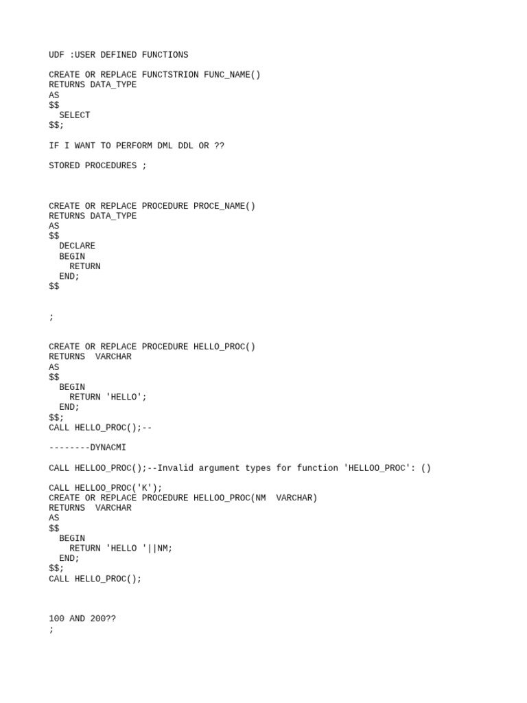 Procedures and Automation Task | PDF