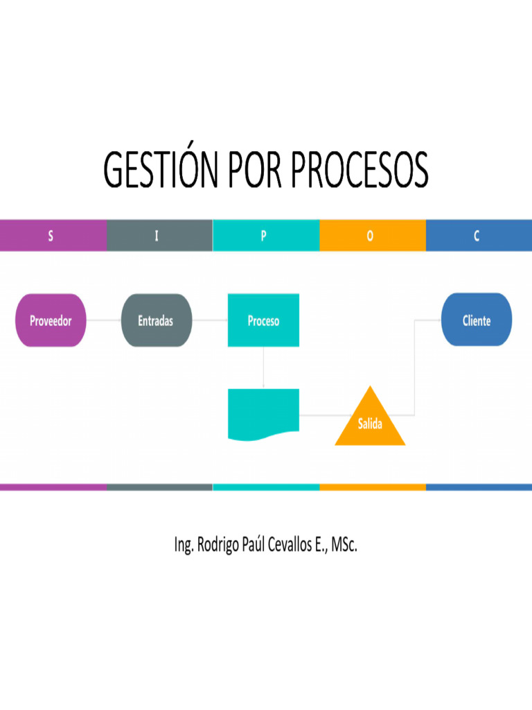 GESTIÓN POR PROCESOS | PDF