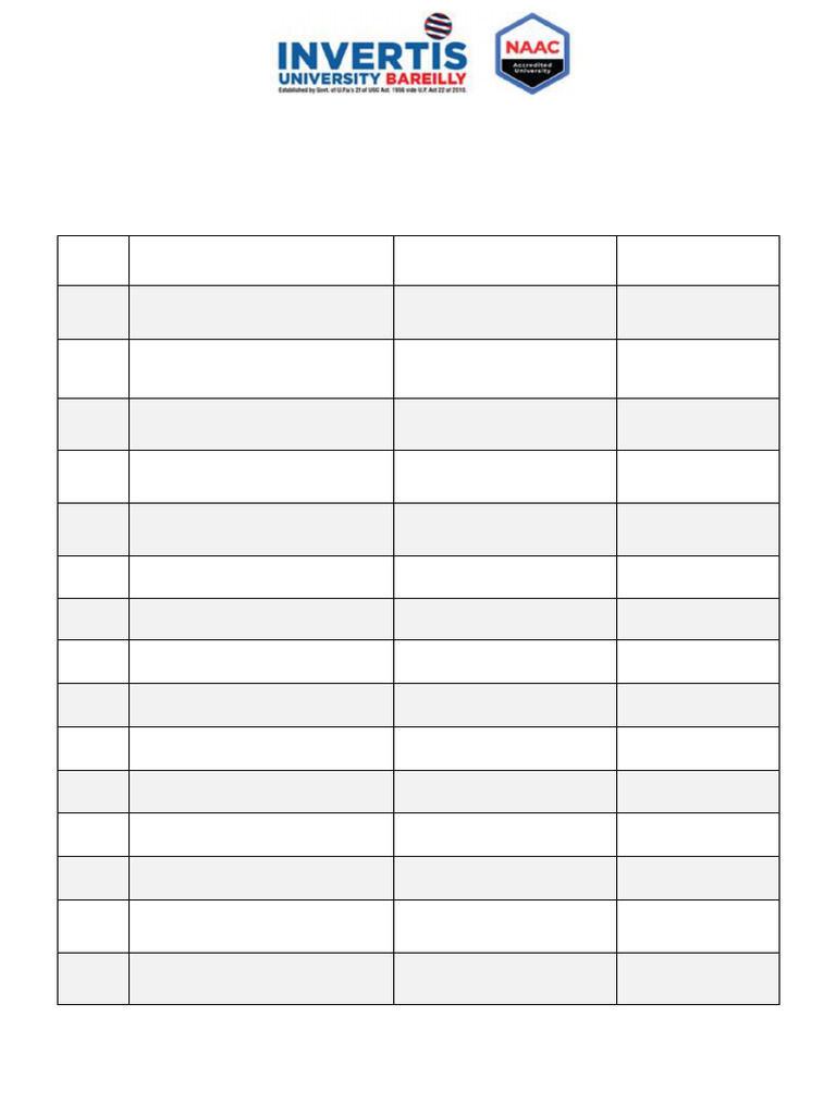 Academic Session Schedule | PDF