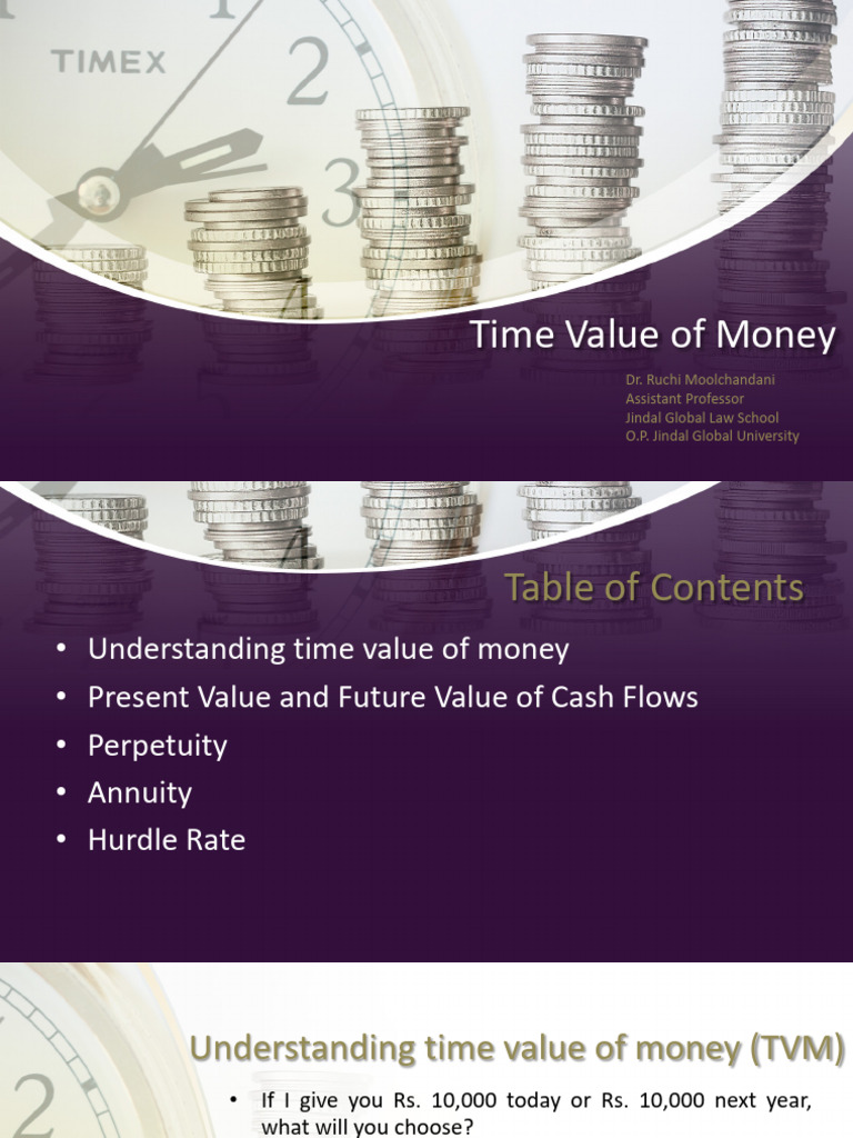 Time Value of Money | PDF