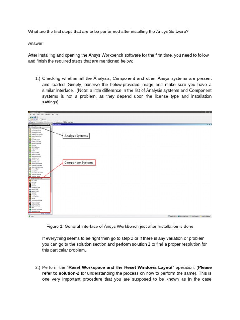 Initial Setup Process | PDF