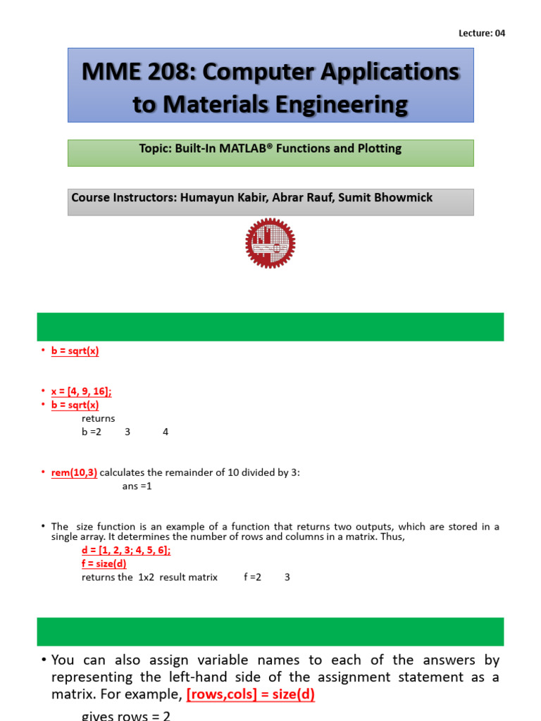 MME 208 Lecture-4 | PDF | Meteorology | Pi
