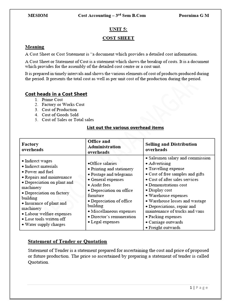 CA-unit 5 Theory | PDF