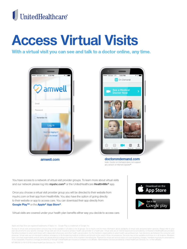 How to Access Virtual Visits | PDF
