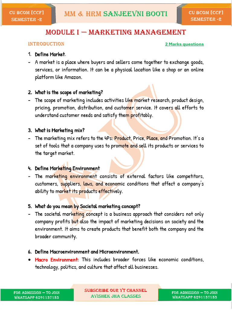 MMHRM Suggestions Solutions | PDF