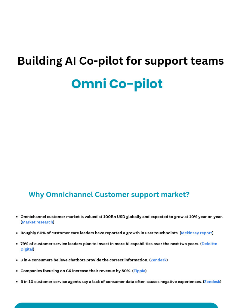 Ai For Support Teams Omni Co Pilot Pdf