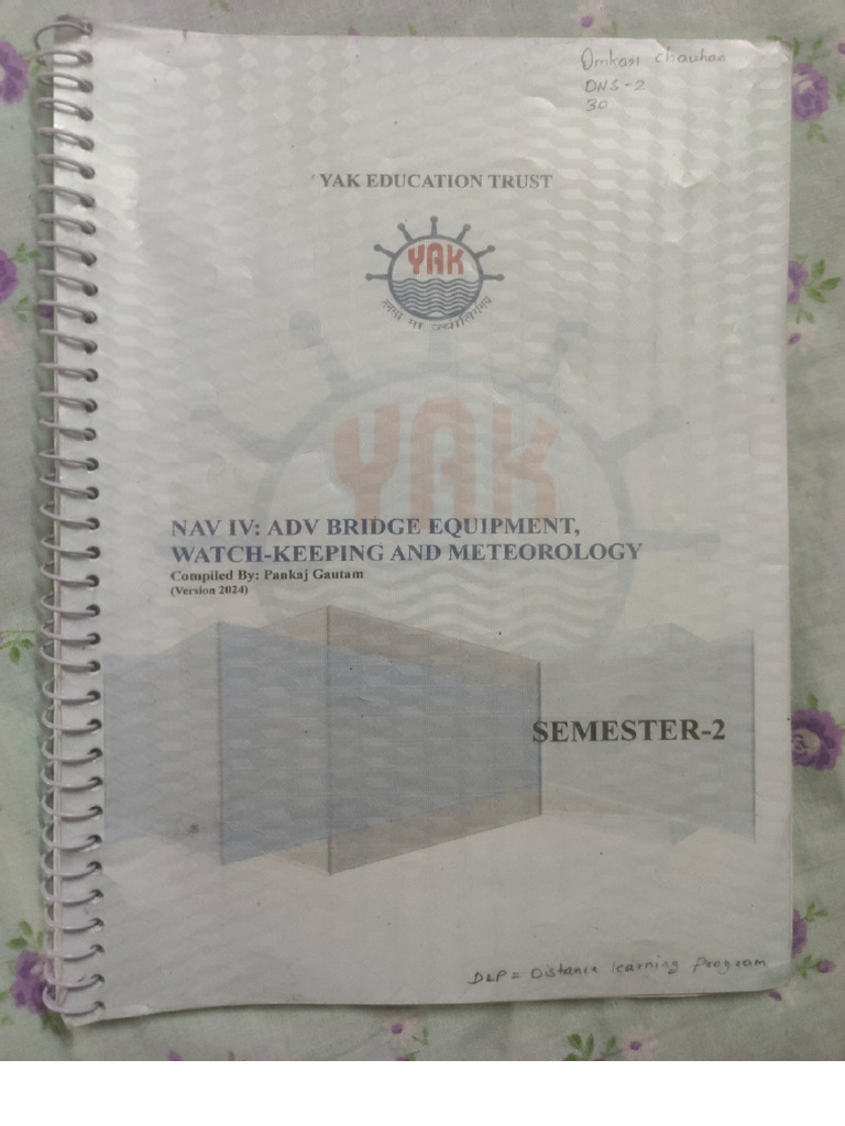 Nav 4 Notes | PDF