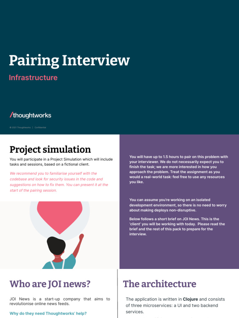 InfraCon - Pairing Interview Readiness Material | PDF