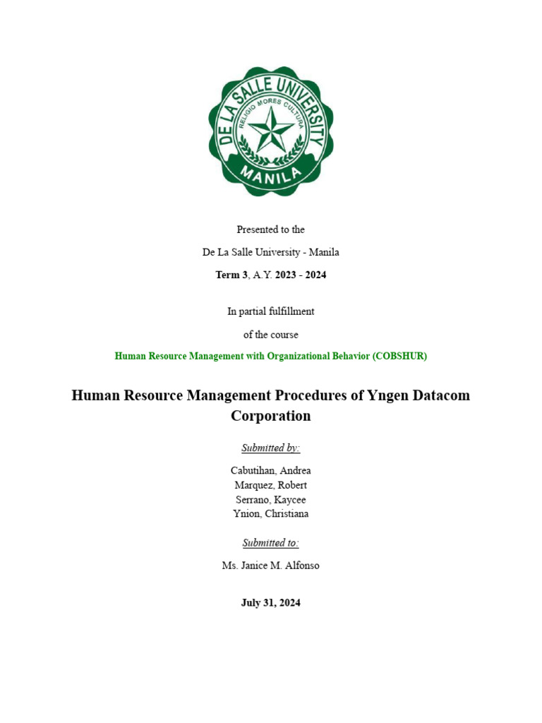 Cobshur GRP6 Final Paper | PDF