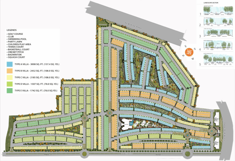 Paramount Golf Foreste Master-Plan | PDF