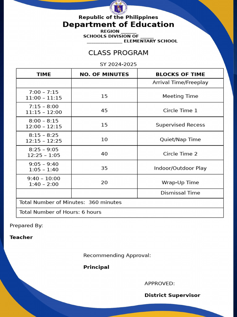 Matatag Class Program | PDF | Behavior Modification | Government Institutions